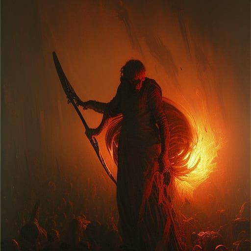 Hell Bringer - AI Generated Artwork - NightCafe Creator