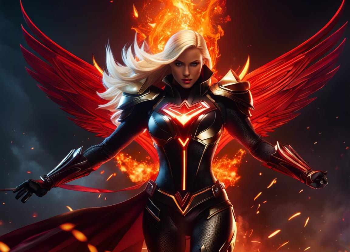 lady Superhero - AI Generated Artwork - NightCafe Creator