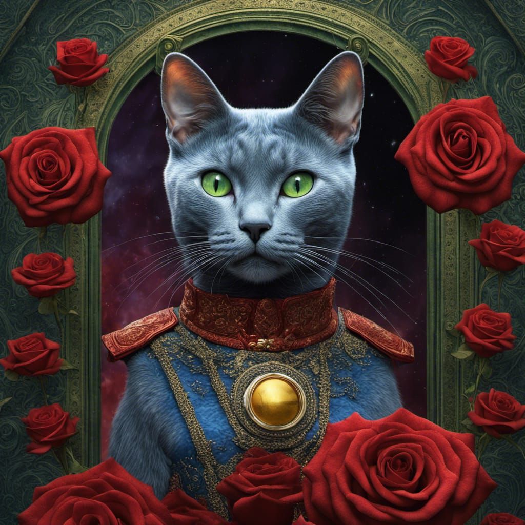 The leading cat - AI Generated Artwork - NightCafe Creator