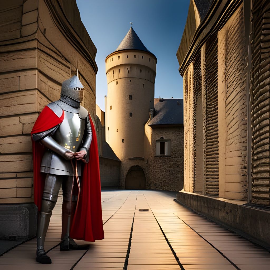 A knight in waiting - AI Generated Artwork - NightCafe Creator