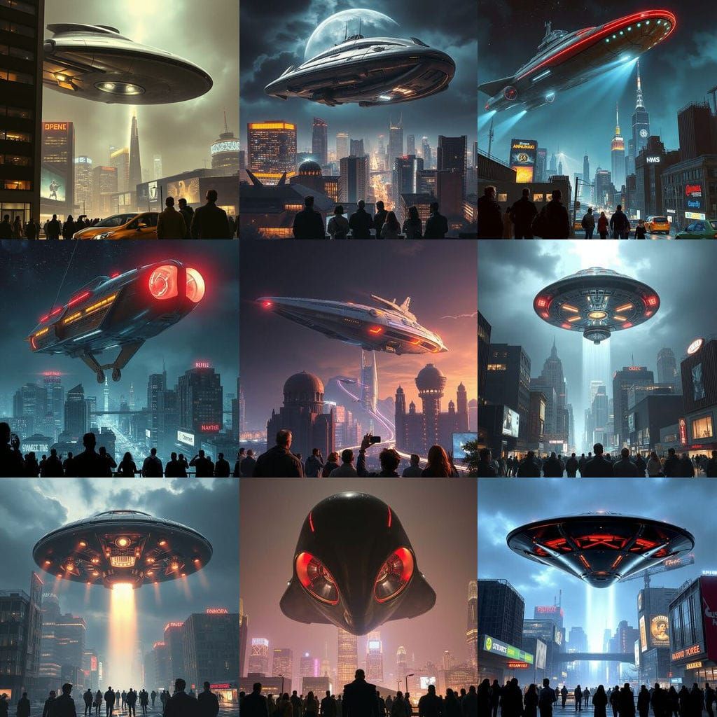 “Independence Day: Welcome Home Edition”. Annunaki spacecraft descend ...