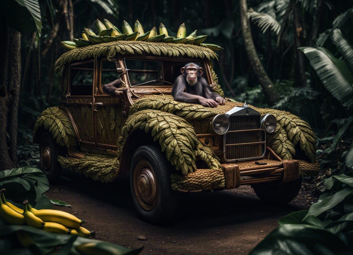 Chimp-Mobile - AI Generated Artwork - NightCafe Creator