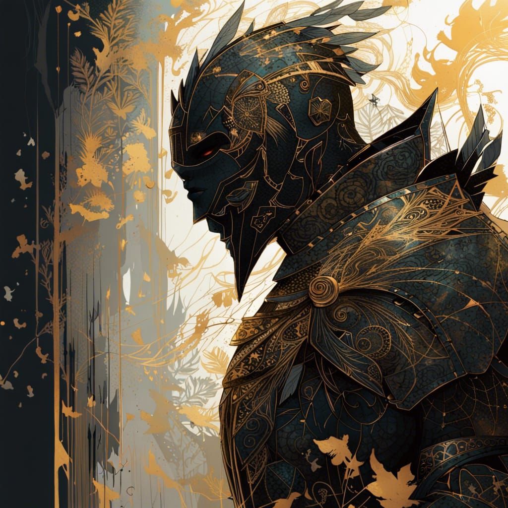 Nameless Knight of Pure Valor - AI Generated Artwork - NightCafe Creator
