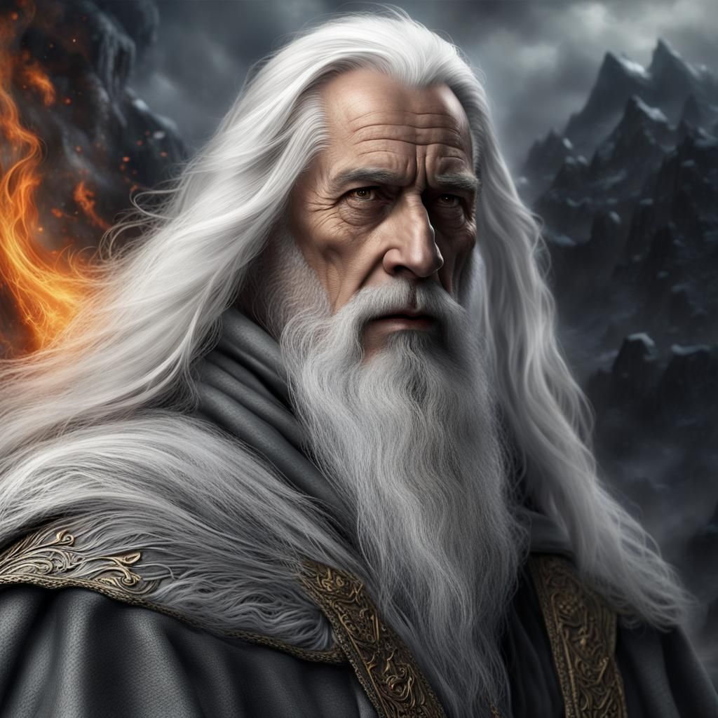 Book Gandalf Attempt 9 - AI Generated Artwork - NightCafe Creator