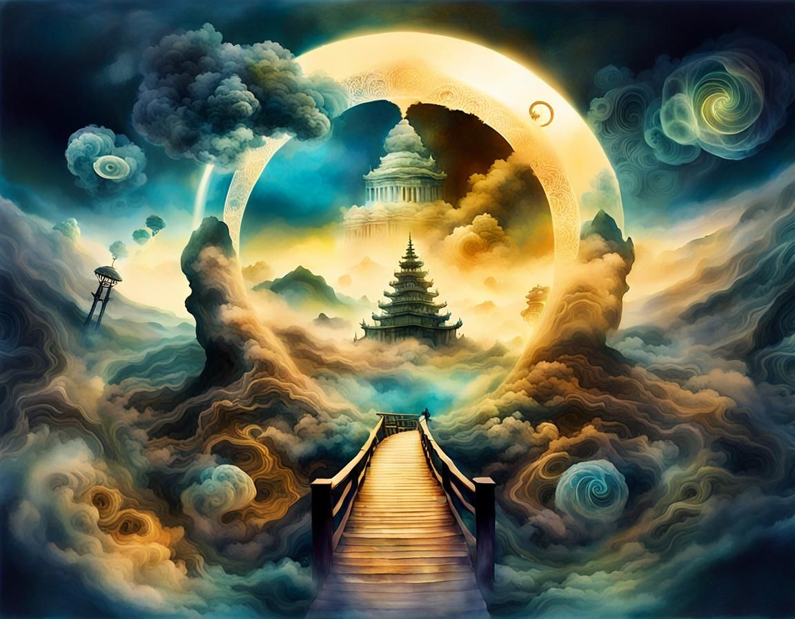 Unreal world - AI Generated Artwork - NightCafe Creator