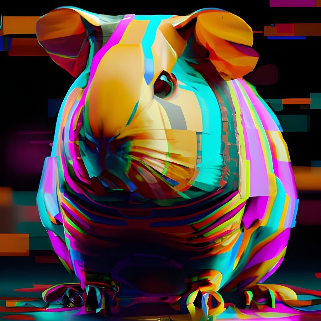 Guinea pig art - AI Generated Artwork - NightCafe Creator