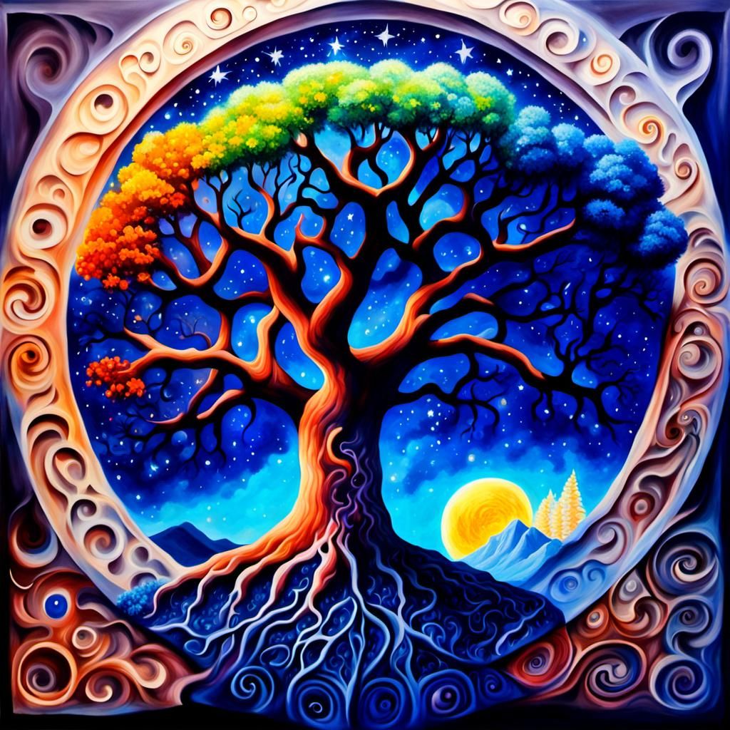 Tree of life - AI Generated Artwork - NightCafe Creator