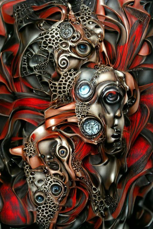 Alien Warlord FP02G - AI Generated Artwork - NightCafe Creator