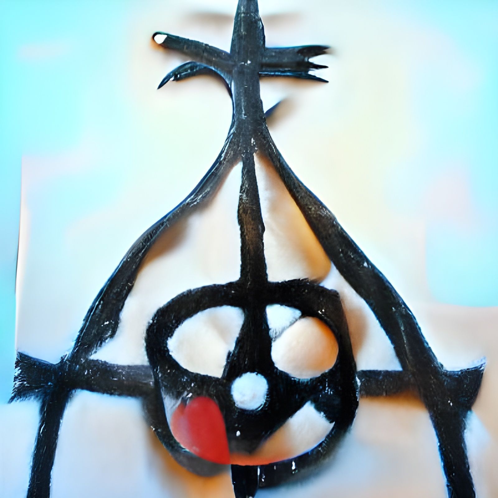 Witchcraft symbol #10 gothic art folk art mysterious sigil - AI ...