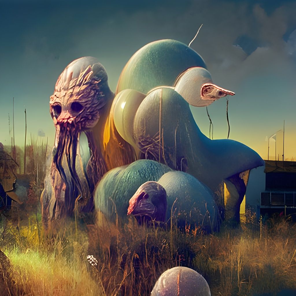 ‘Cryptid Creatures’ #modifiermonday - AI Generated Artwork - NightCafe Creator
