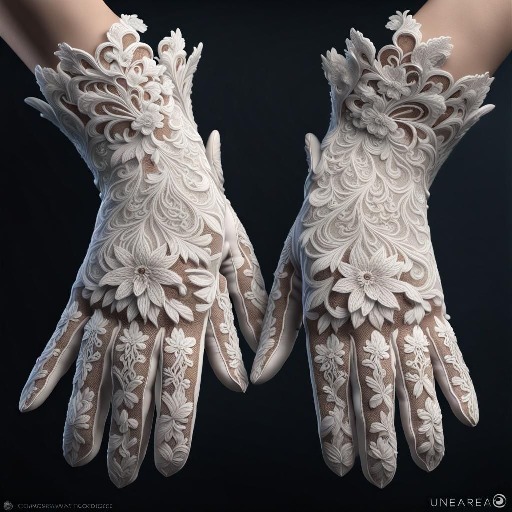 A few more lace experiments - AI Generated Artwork - NightCafe Creator