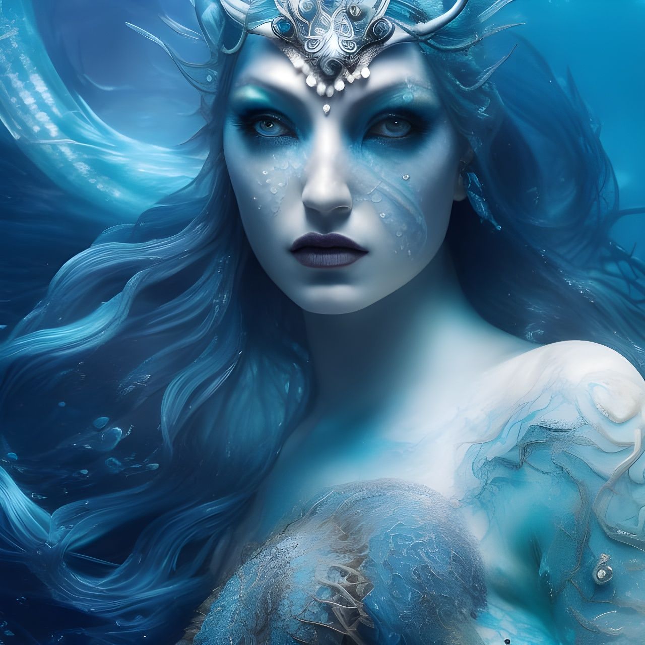 Deep Sea Siren - AI Generated Artwork - NightCafe Creator