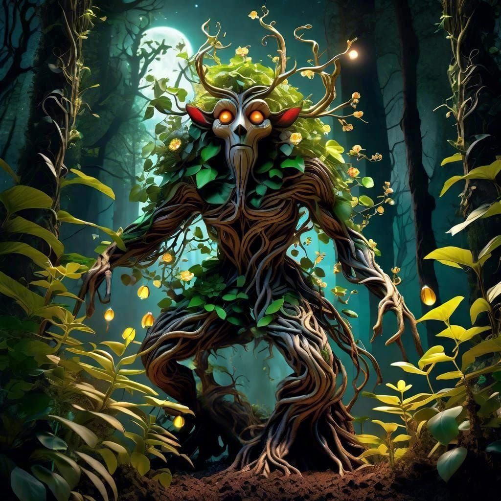 Mythical Leshy - AI Generated Artwork - NightCafe Creator