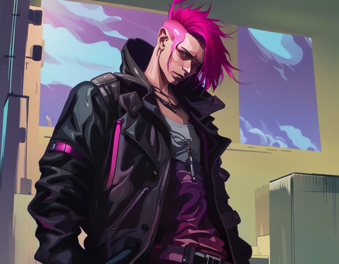 Cyberpunk Android 2 - AI Generated Artwork - NightCafe Creator