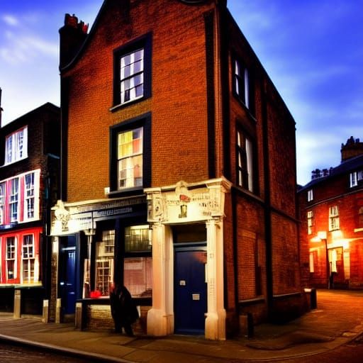 Whitechapel England, Jack the Ripper's house, Twilight, : r/nightcafe