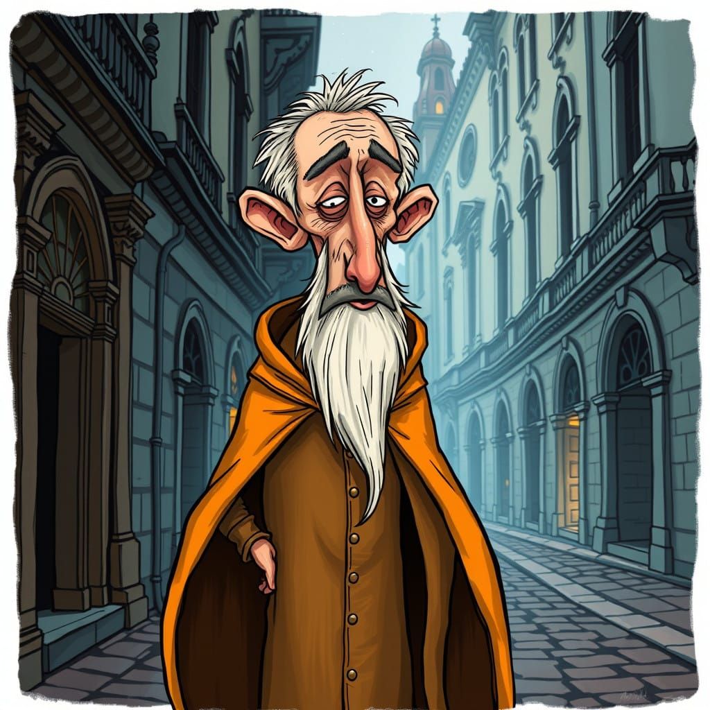 Cartoon Shylock - Shylock in Whimsical Cartoon Style