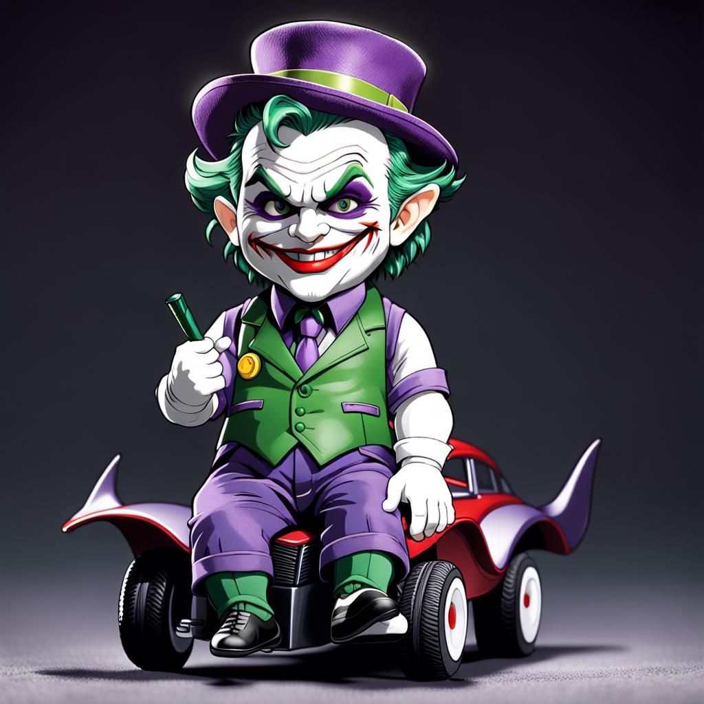 The Baby Joker. - AI Generated Artwork - NightCafe Creator