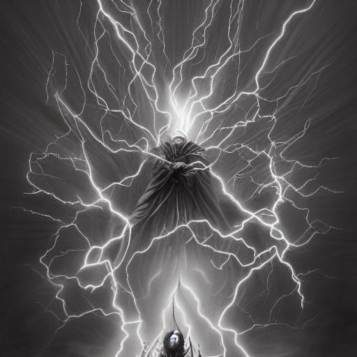 Evil Wizard Overcharged - AI Generated Artwork - NightCafe Creator