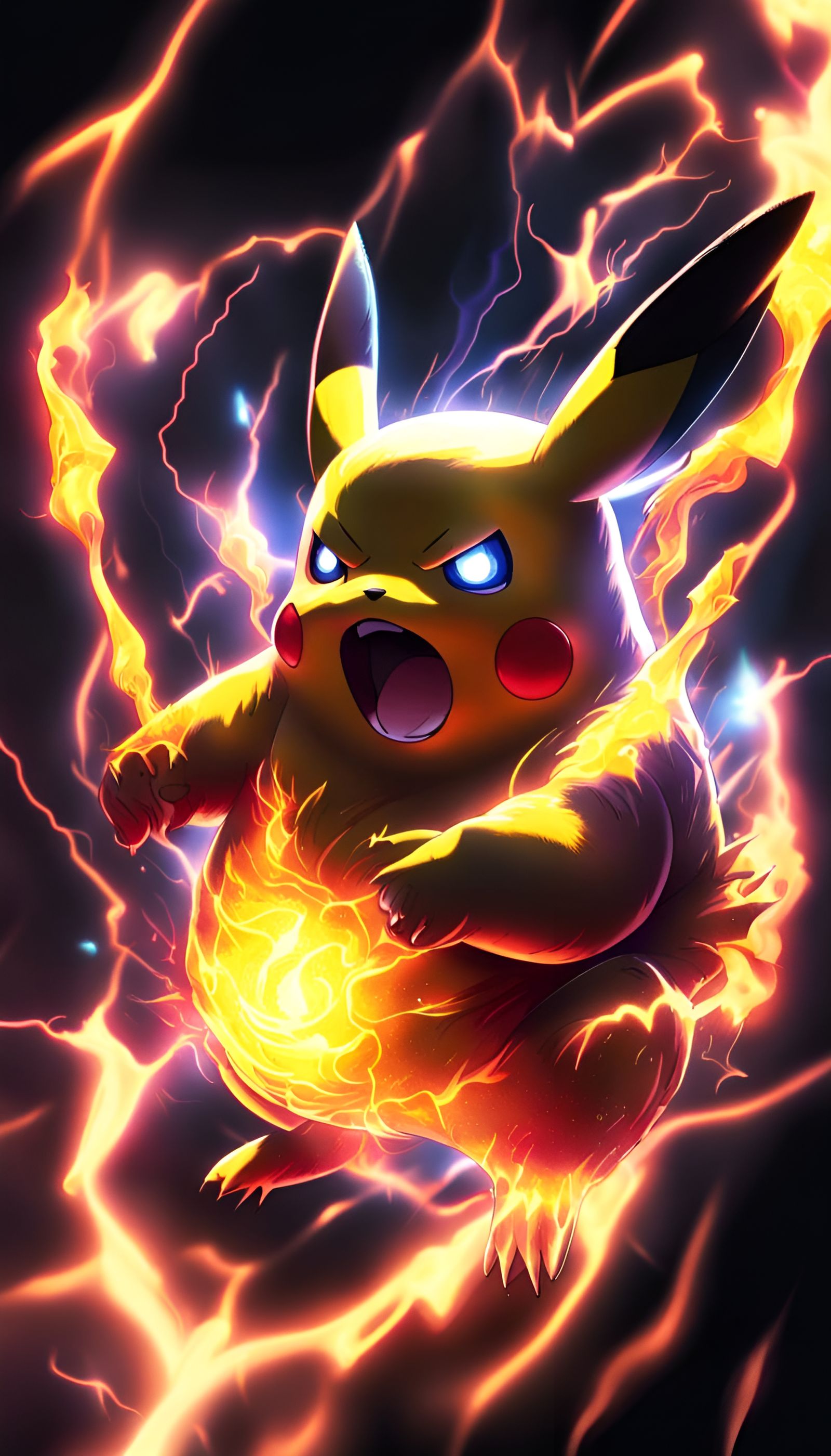 Portrait of Magical Opalescent Glowing Angry Obese Slayer Death Metal ...