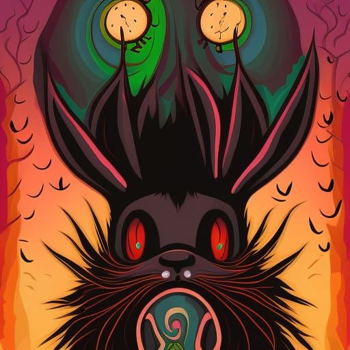Gothic Rabbit - AI Generated Artwork - NightCafe Creator