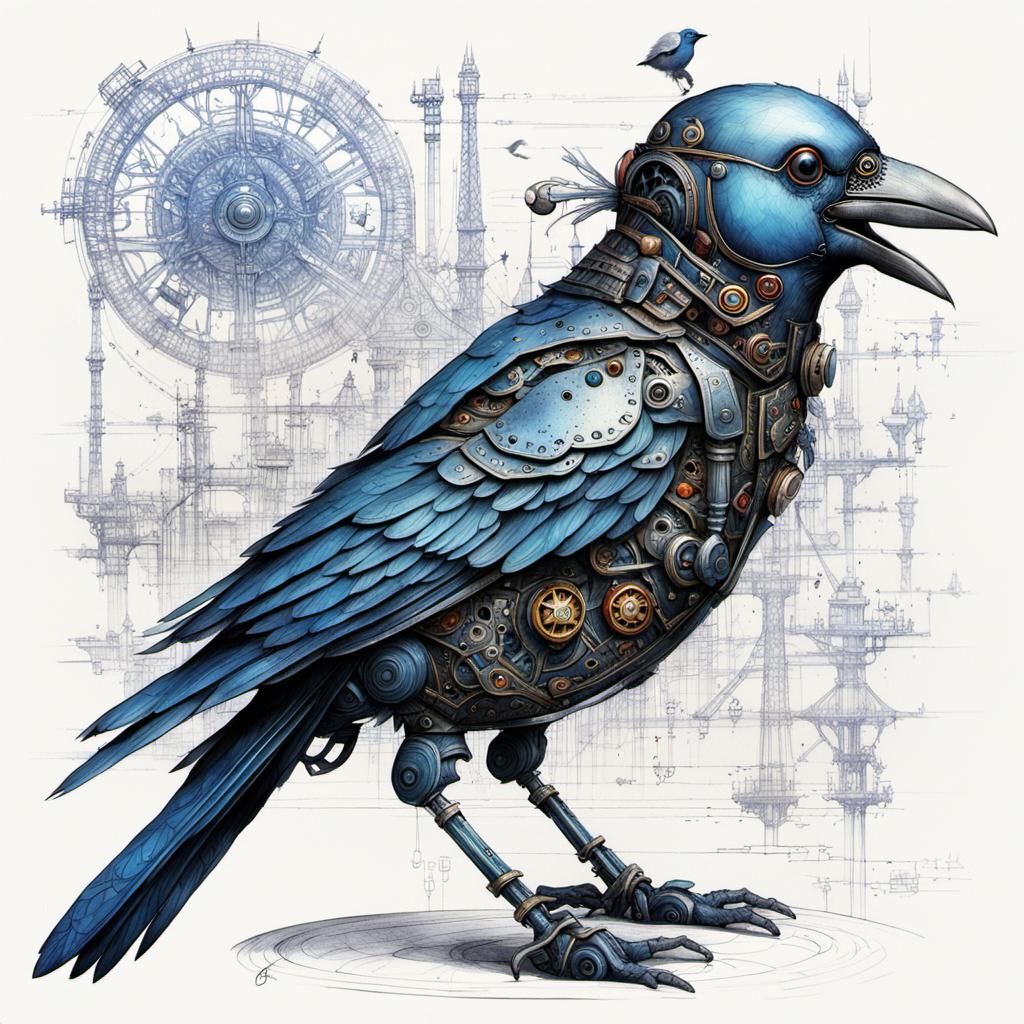 Blueprint - AI Generated Artwork - NightCafe Creator