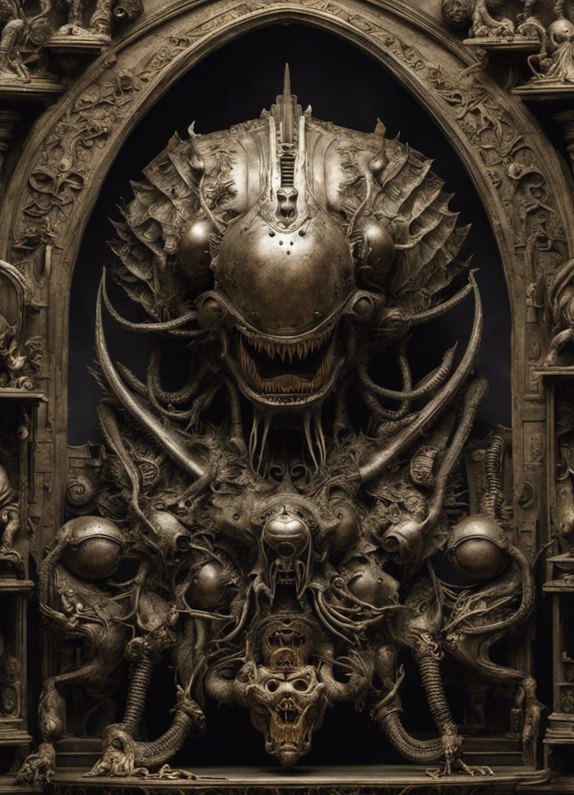 ALIEN MONSTER INVASION 2 - AI Generated Artwork - NightCafe Creator