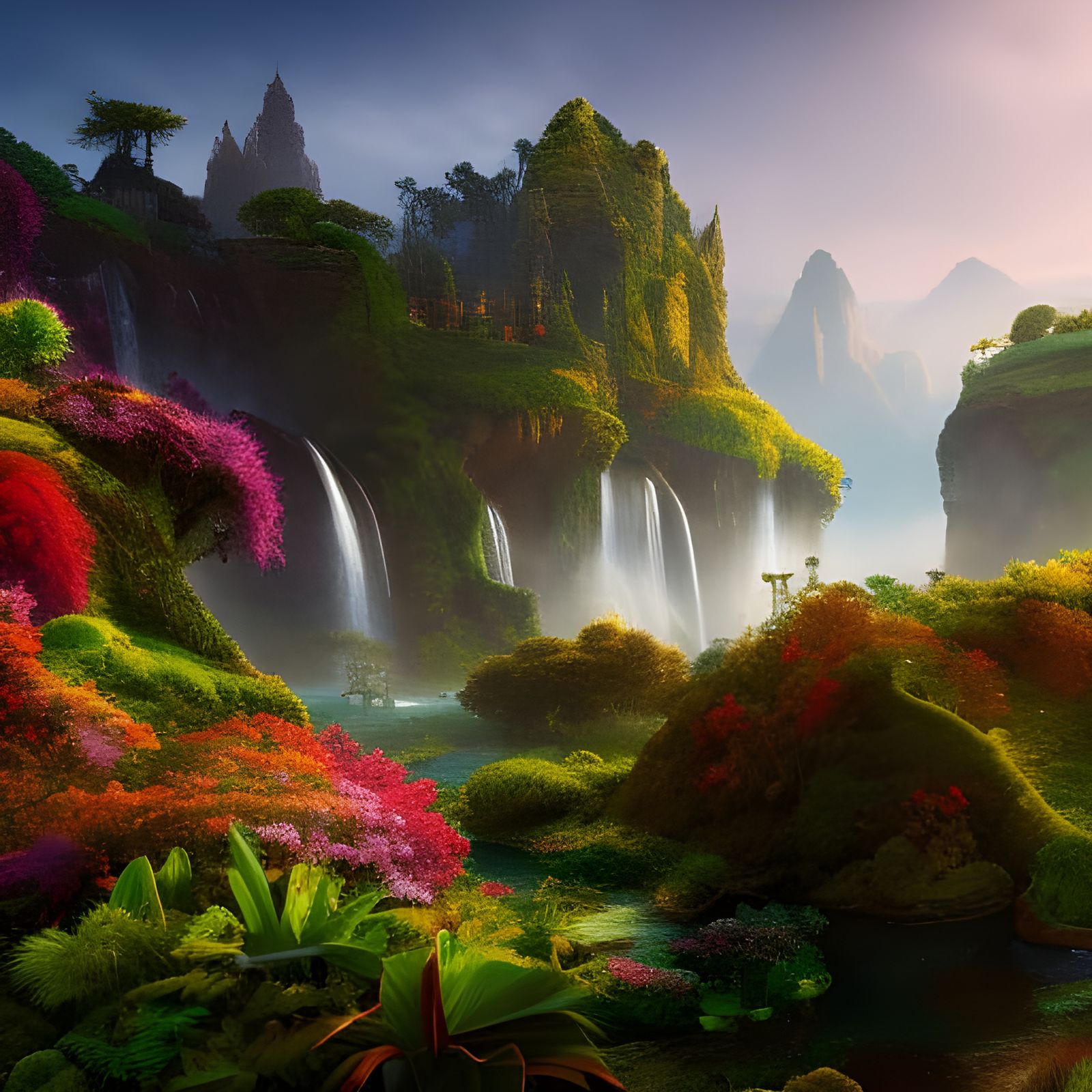 Garden of Eden - AI Generated Artwork - NightCafe Creator