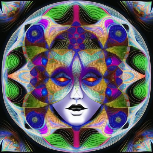 Aztec Vampire Series: Gold-Eyed Vampire (Geometric Insignia Sidet-take ...