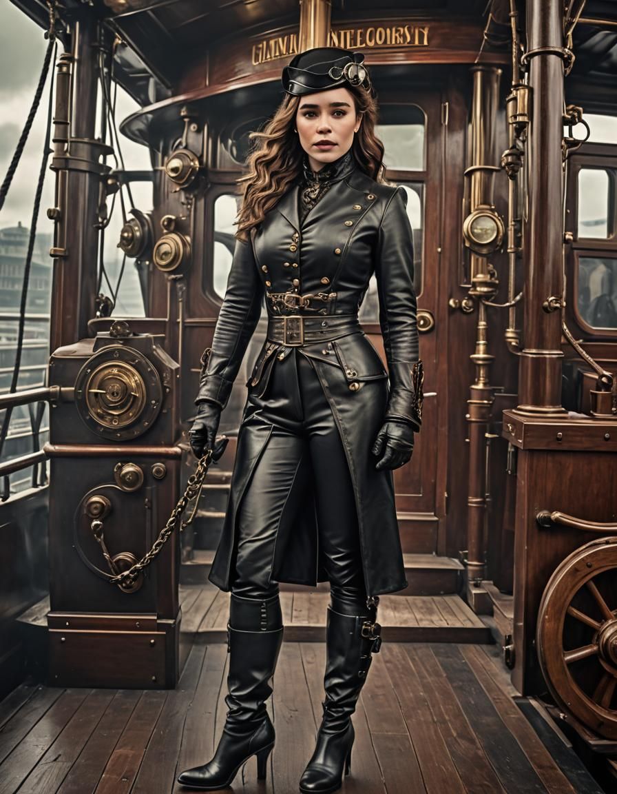 Steampunk girl - AI Generated Artwork - NightCafe Creator