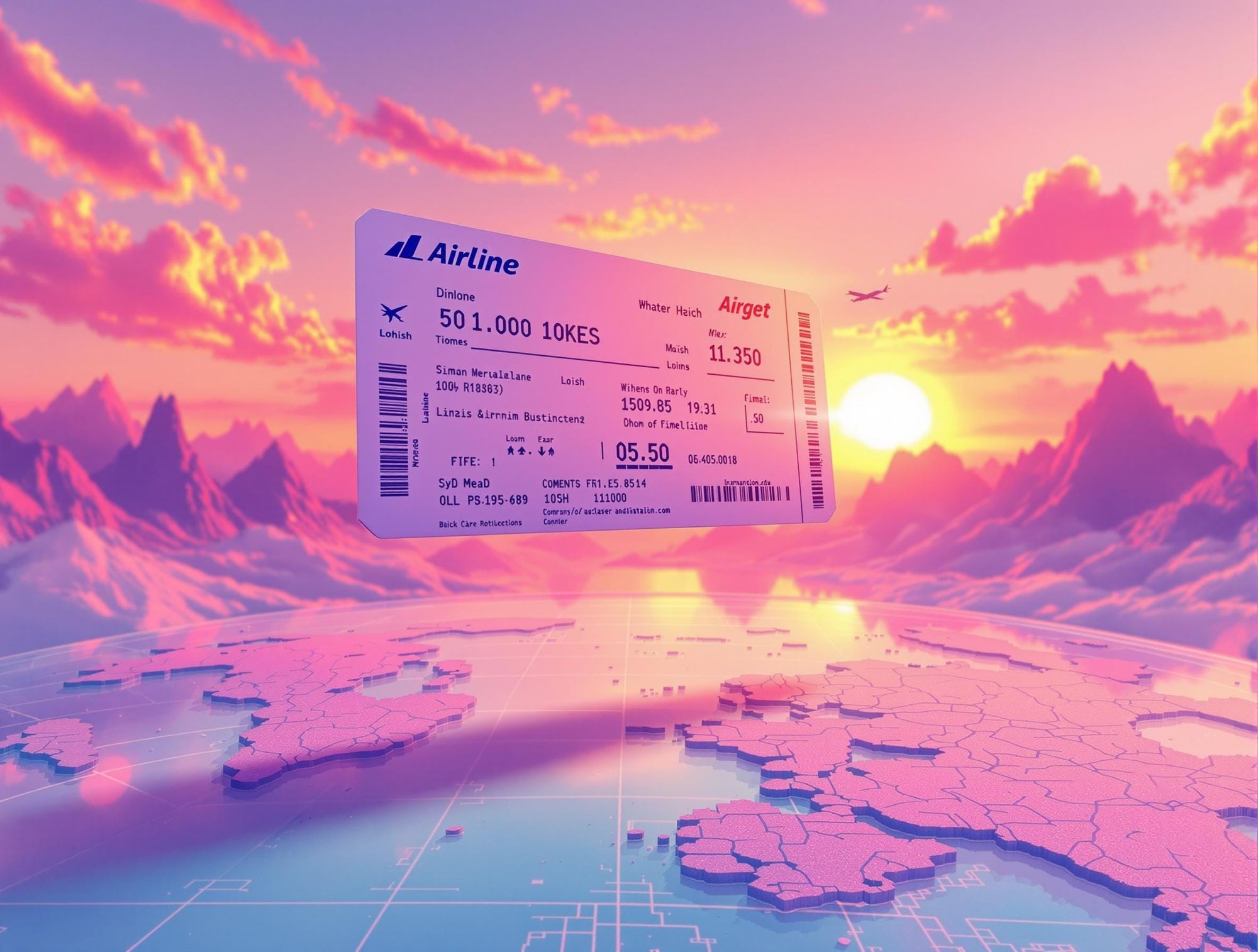 Airline Ticket Generator - Design Unique Airline Tickets With AI