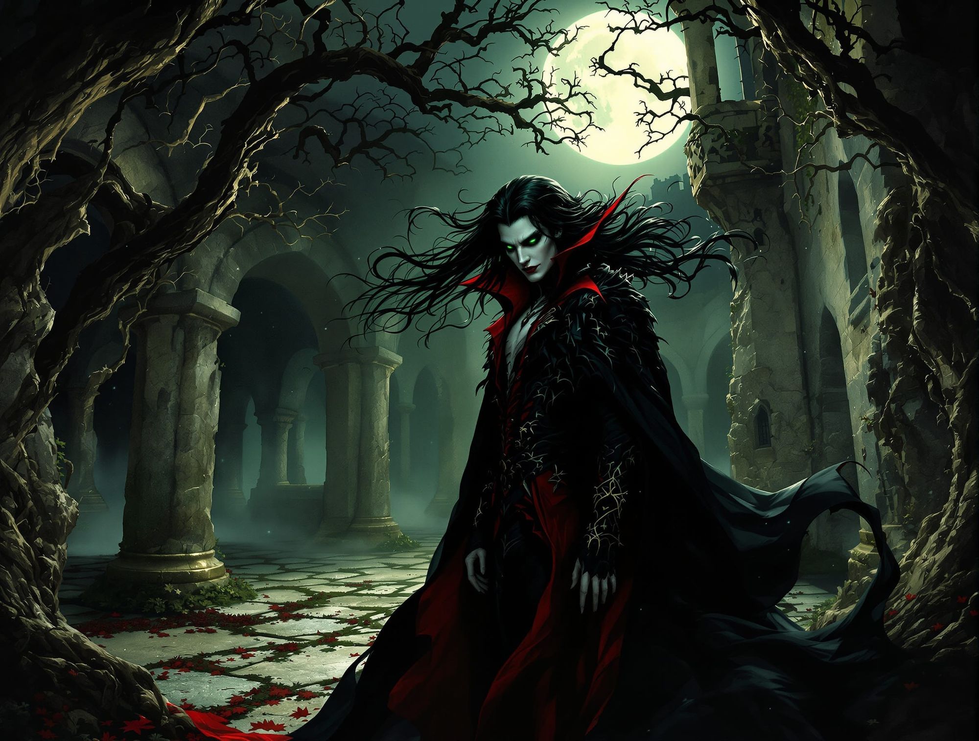AI Vampire Generator: Create Creatures Of The Night - AI Vampire Generator: Create Gothic Characters