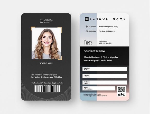 Student Id Generator - Design Custom Student Ids With AI