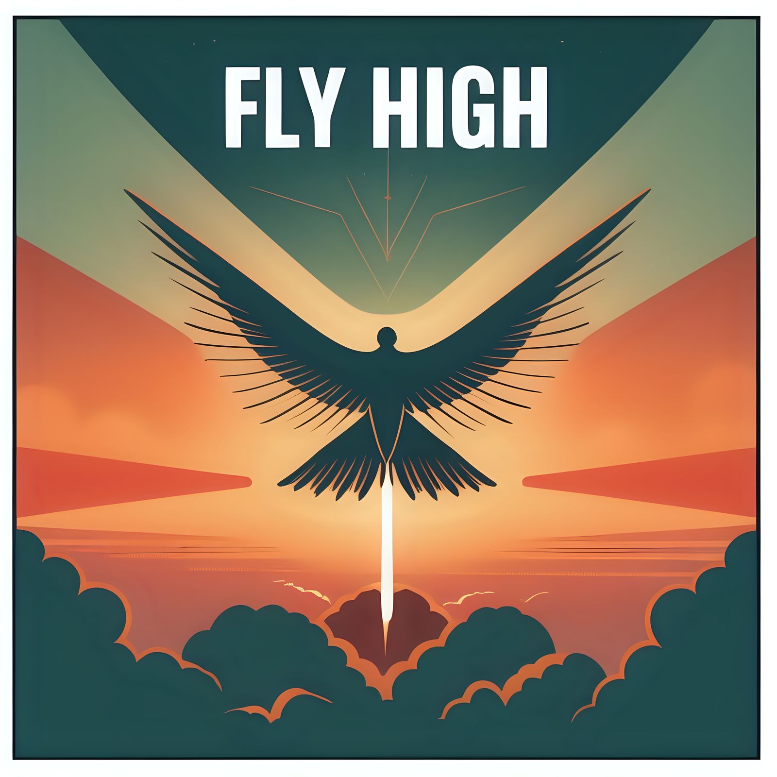 Fly High - User on NightCafe - NightCafe