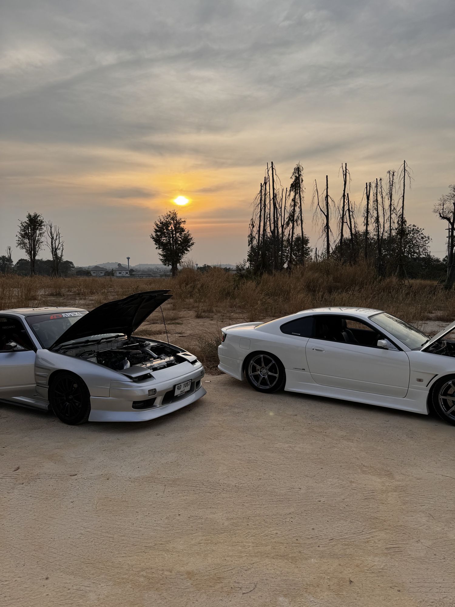 S15 & s13 sunset - S15 & s13 sunset