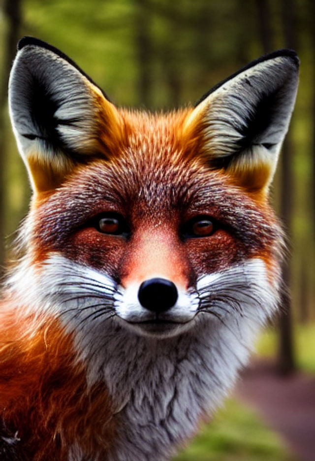Cute Fluffy Fox - AI Generated Artwork - NightCafe Creator