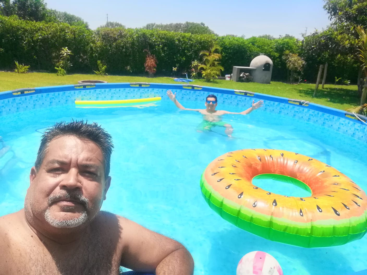 Shrek at the pool - AI Generated Artwork - NightCafe Creator