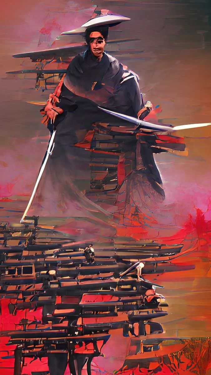Shogun Assassin dark concept art - AI Generated Artwork - NightCafe Creator