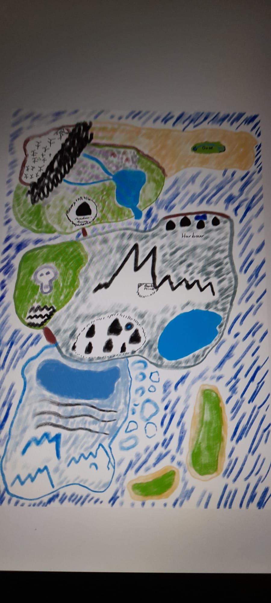 make it realistik and mor like a fantasie map - AI Generated Artwork - NightCafe Creator