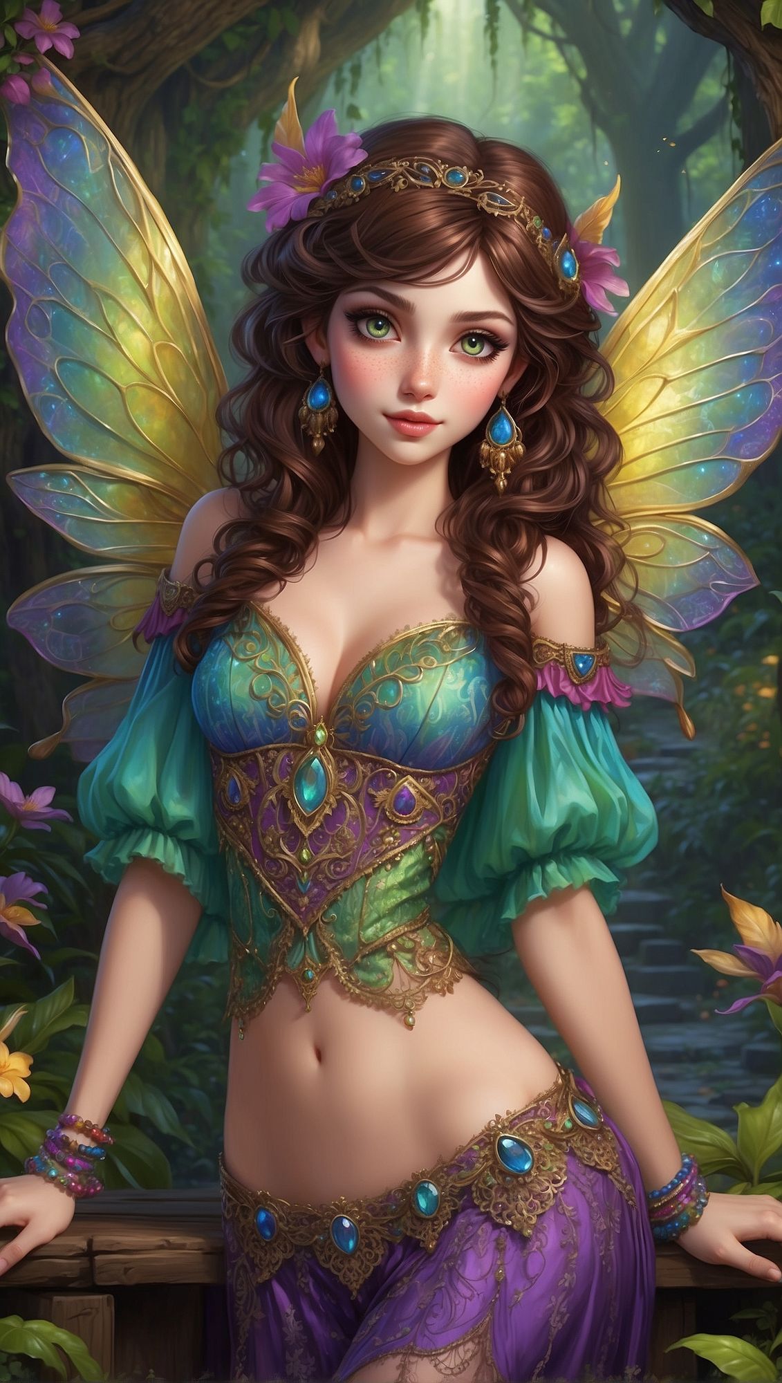 Pixie Pinup - AI Generated Artwork - NightCafe Creator