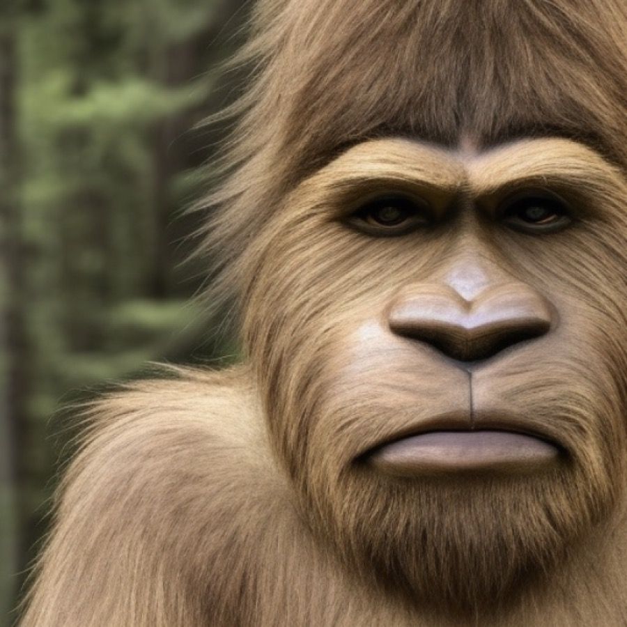 Harry the Bigfoot takes a surprise selfie, in the style by NatGeo - AI Generated Artwork ...
