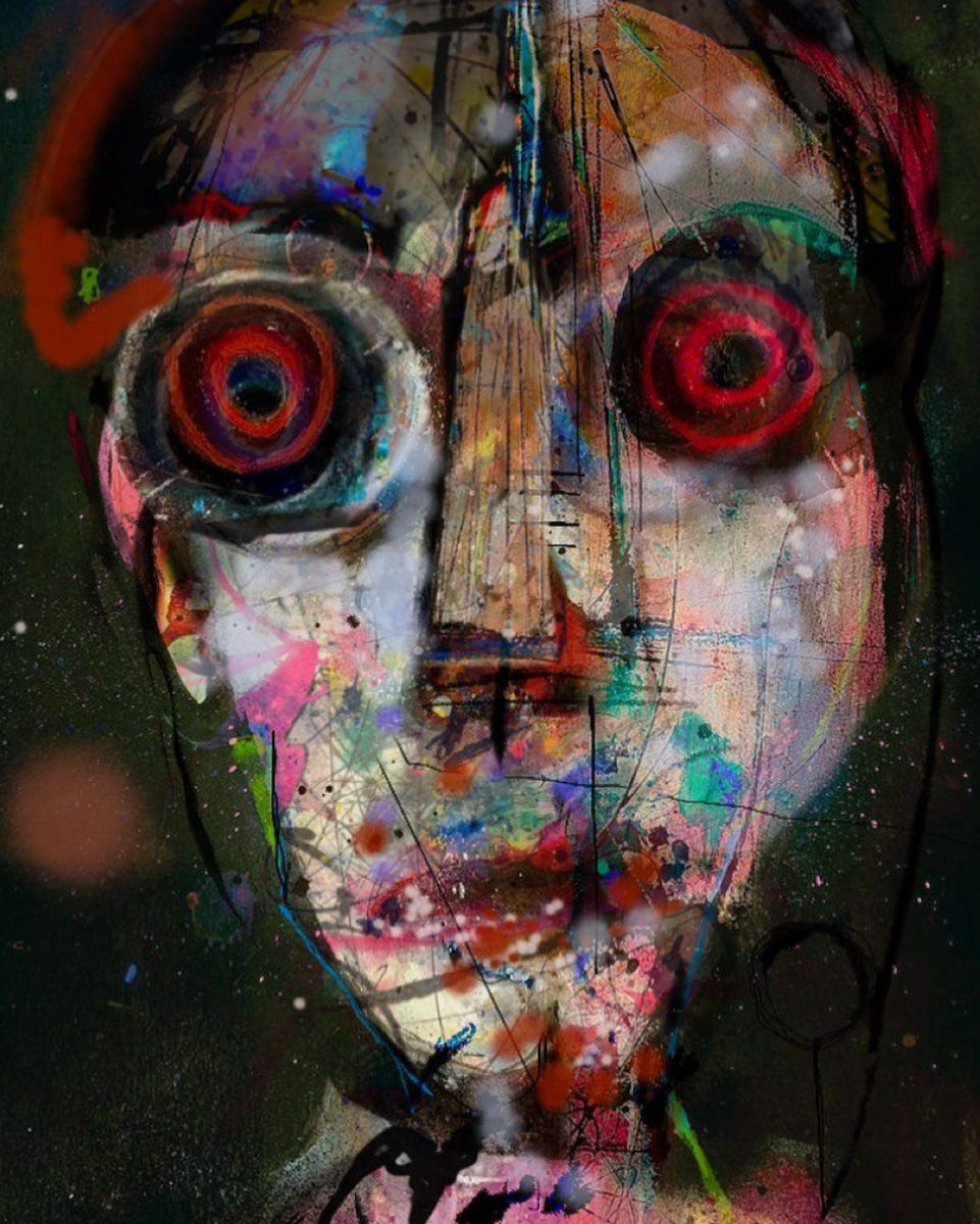 Red vertigo eyes - AI Generated Artwork - NightCafe Creator