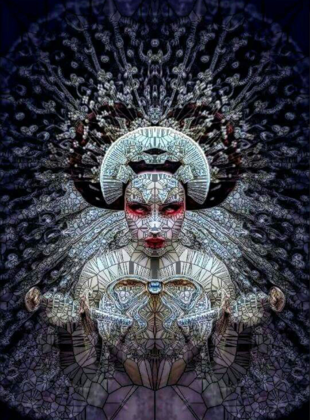 Glass maiden - AI Generated Artwork - NightCafe Creator