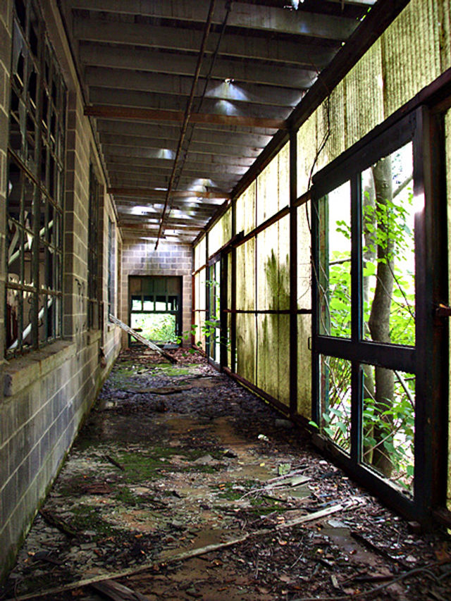 Liminal Abandoned Factory decrepit Rundown Falling apart collapsing ...