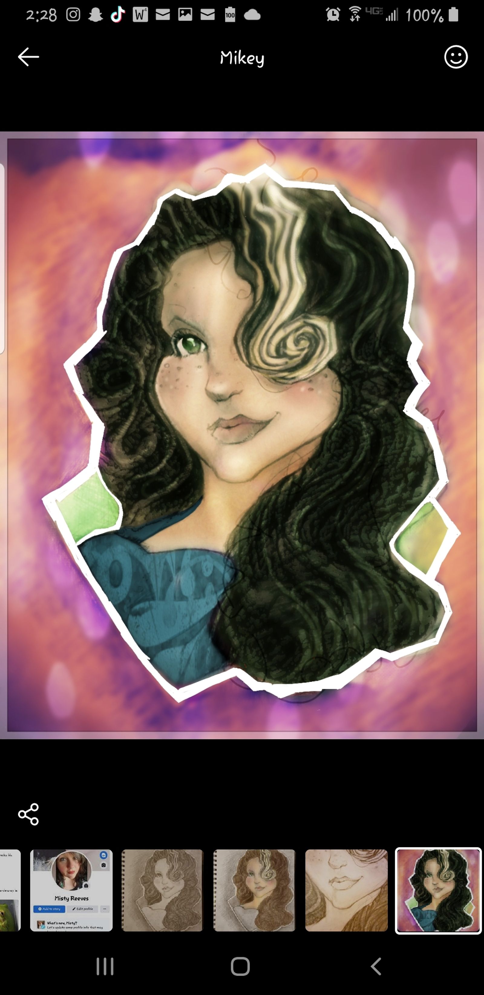 epic edgy green fox warlock fursona, attractive androgynous humanoid ...