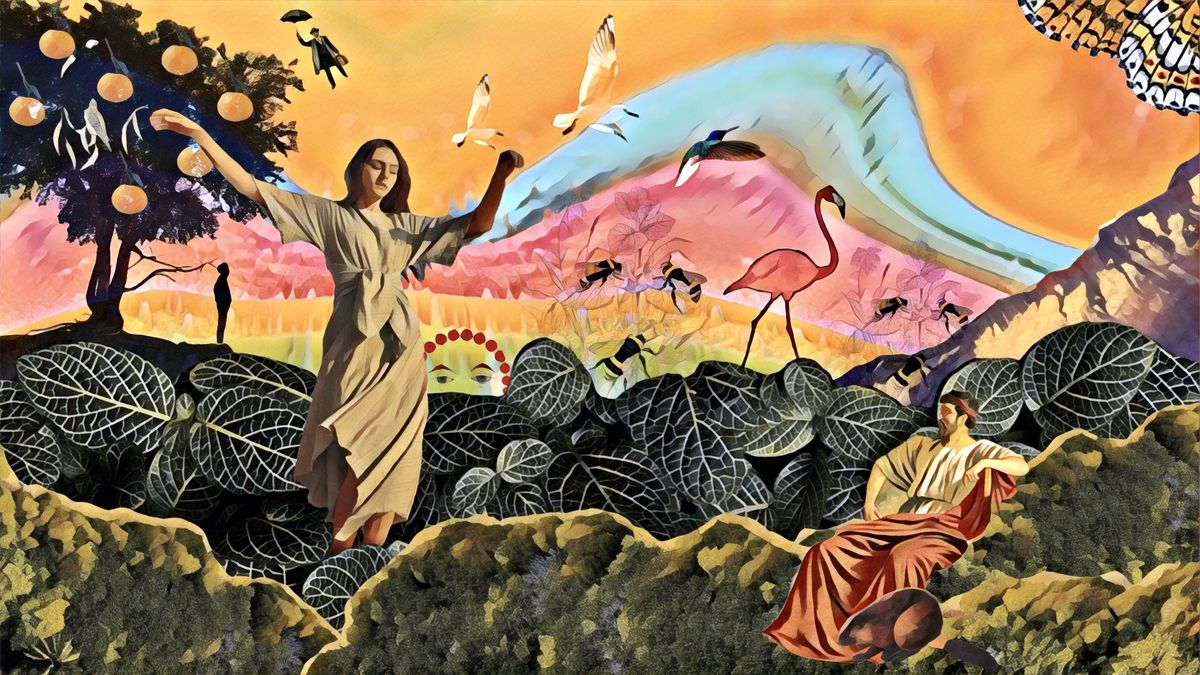 Jesus raves - AI Generated Artwork - NightCafe Creator