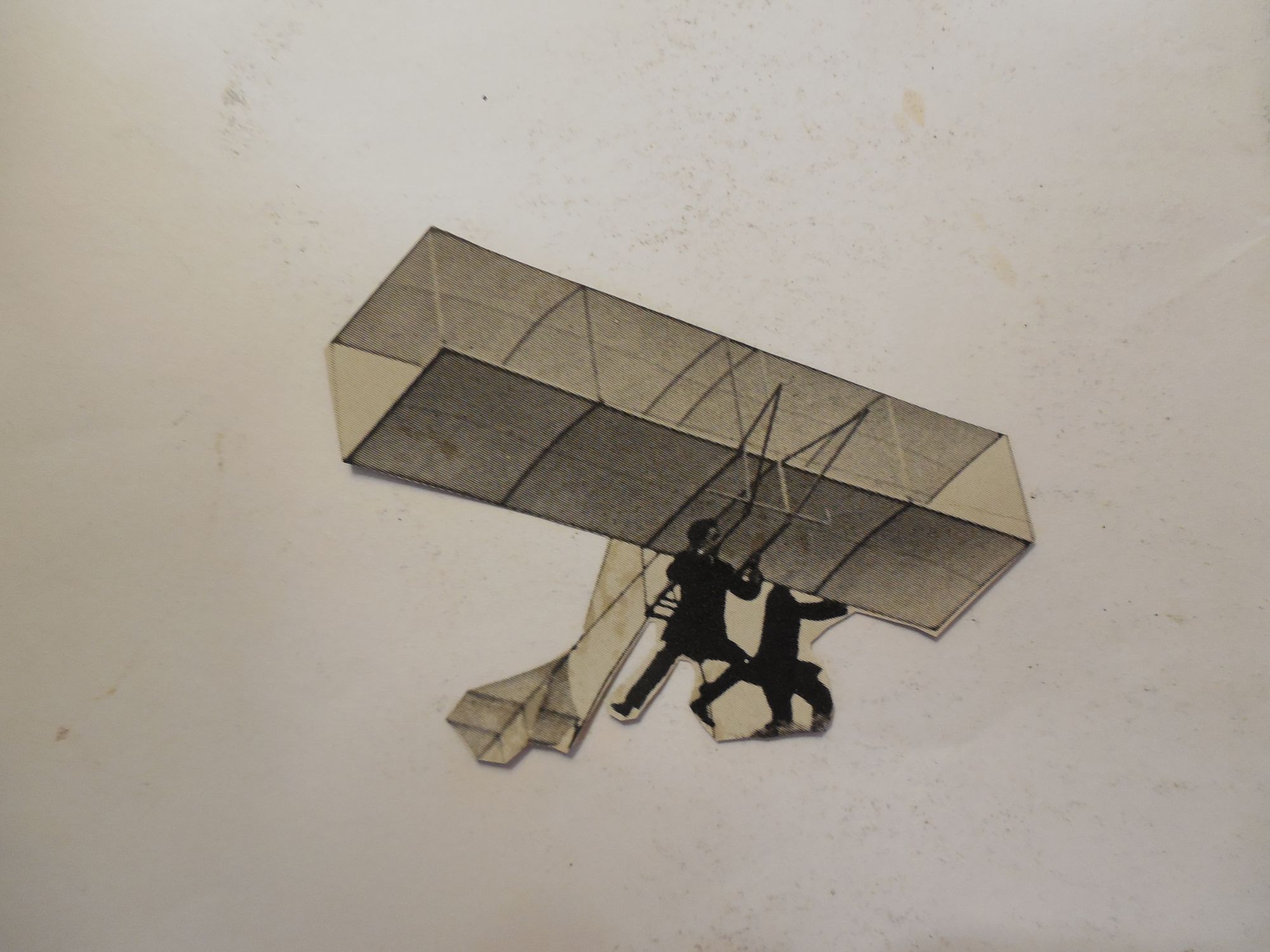 giant flying machine. old fashioned glider. Miskatonic University ...