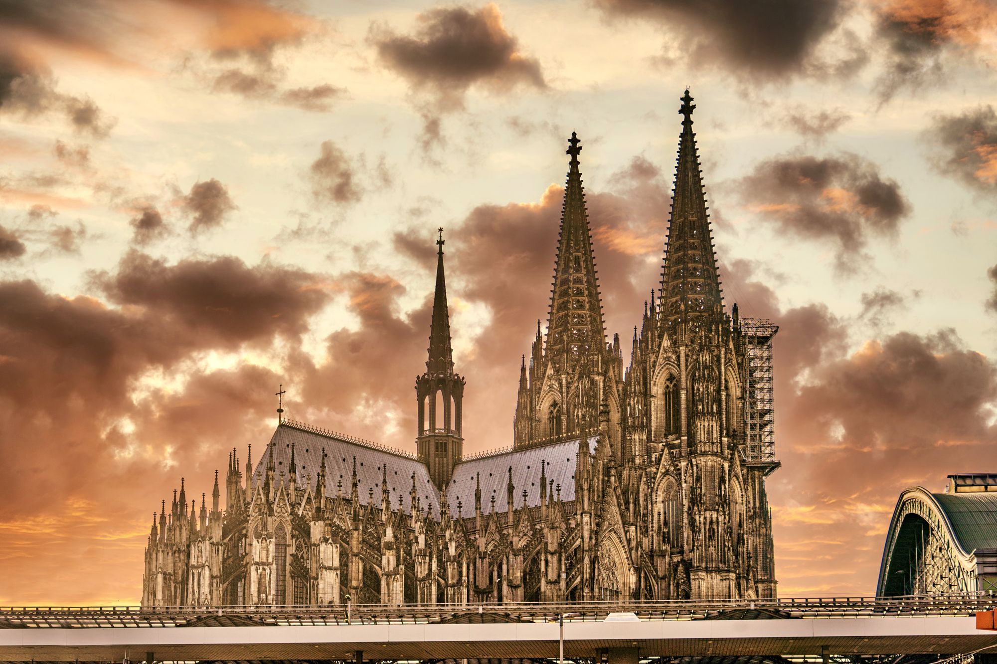 Cologne Cathedral Painting - AI Generated Artwork - NightCafe Creator