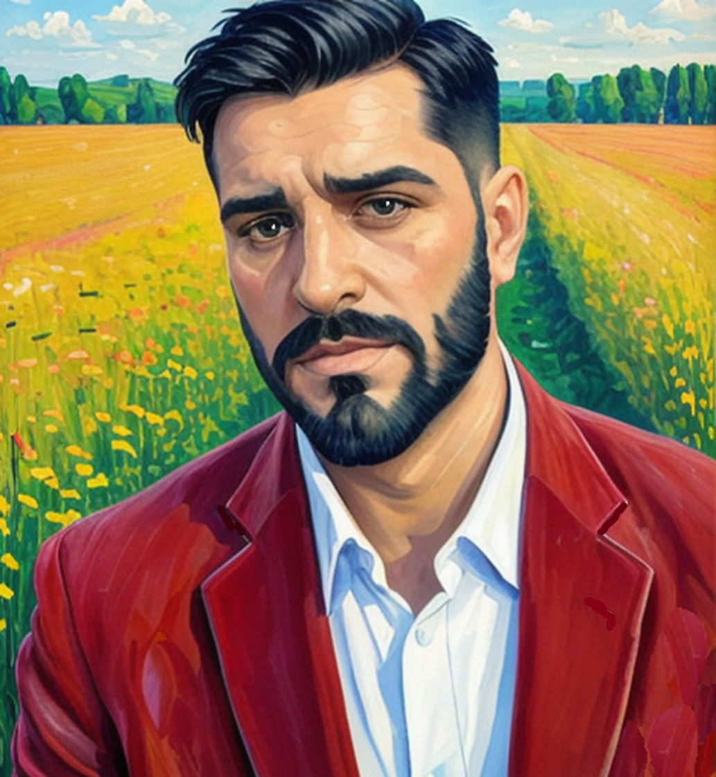 Ali Akbar, a handsome man - AI Generated Artwork - NightCafe Creator
