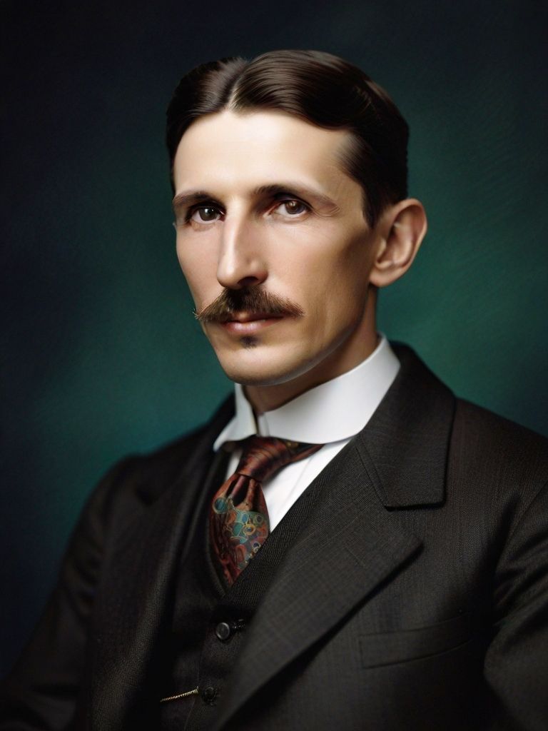 (color image:1,5) Nikola Tesla contributions to electrical engineering ...