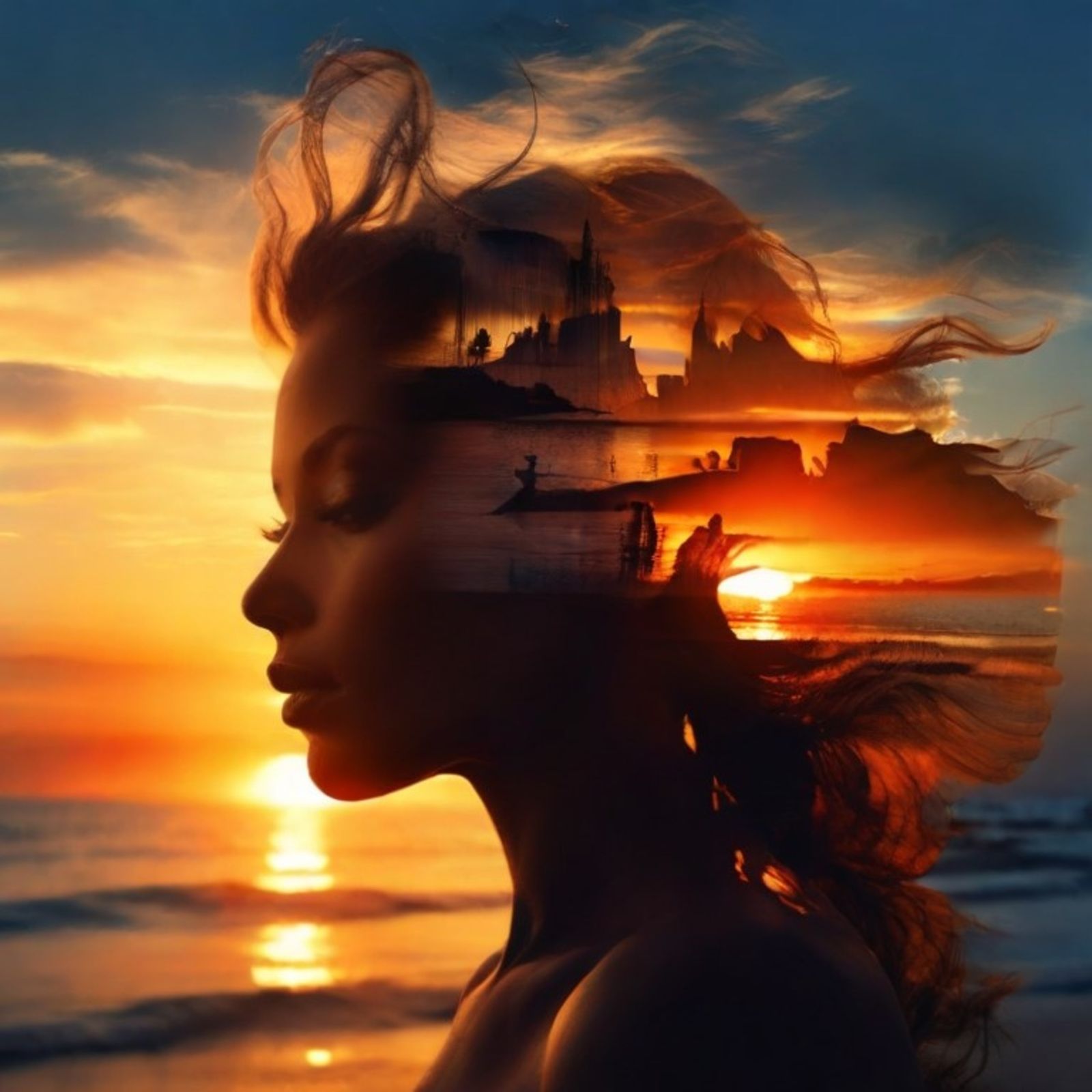 Double Exposures - User on NightCafe Creator - NightCafe Creator